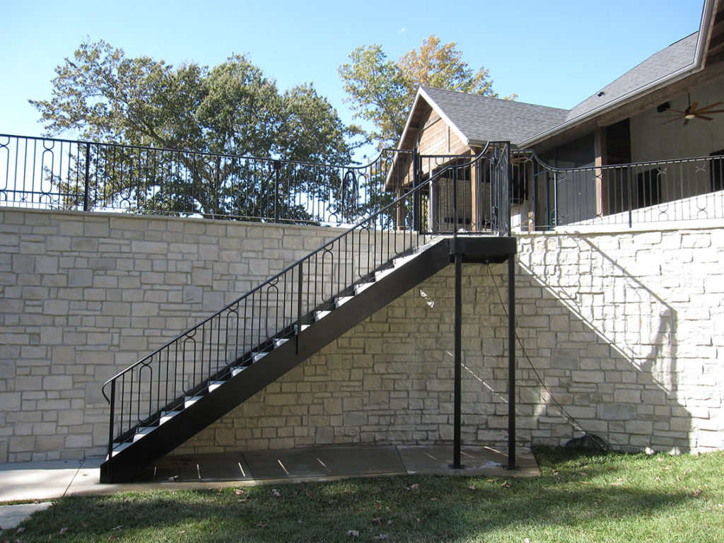 Exterior Railings by Advanced Welding - Architectural Blacksmith