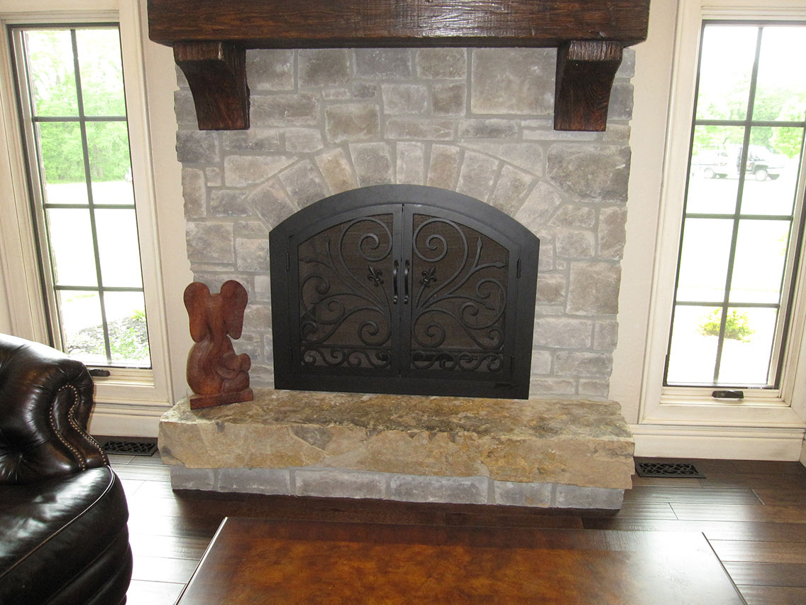 Fireplace Screens & Doors by Advanced Welding - Architectural Blacksmith