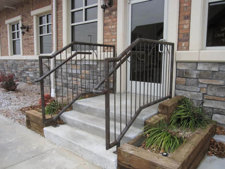 Exterior Railings by Advanced Welding - Architectural Blacksmith