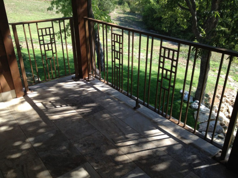 Exterior Railings by Advanced Welding - Architectural Blacksmith