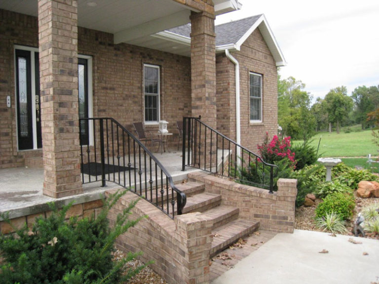 Exterior Railings by Advanced Welding - Architectural Blacksmith
