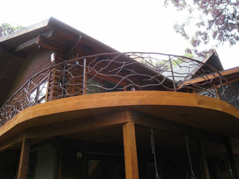 Exterior Railings by Advanced Welding - Architectural Blacksmith
