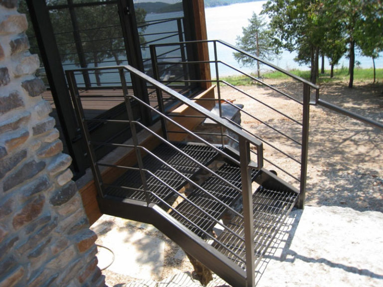 Exterior Railings by Advanced Welding - Architectural Blacksmith