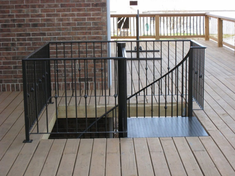 Exterior Railings by Advanced Welding - Architectural Blacksmith