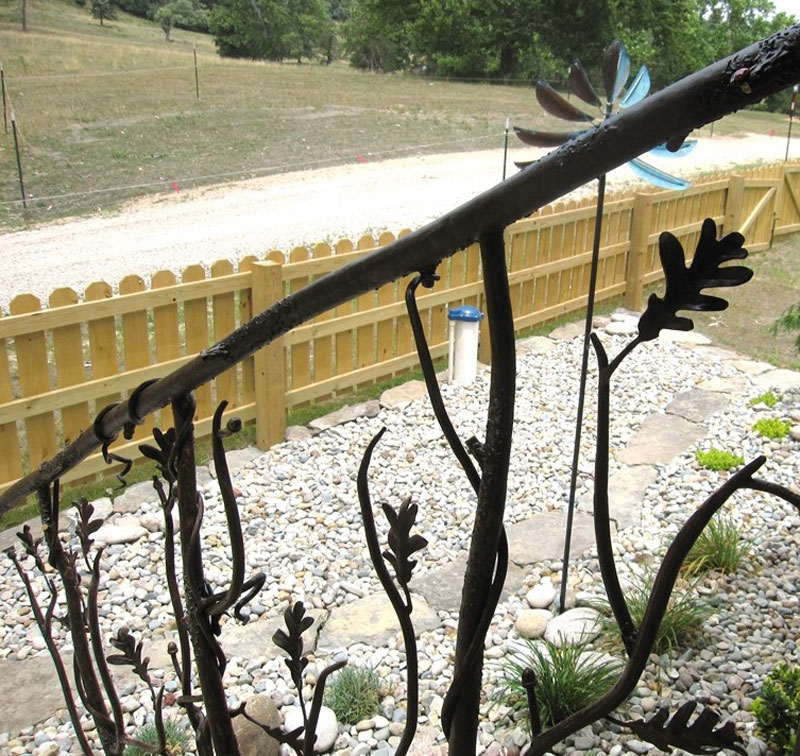 Exterior Railings by Advanced Welding - Architectural Blacksmith