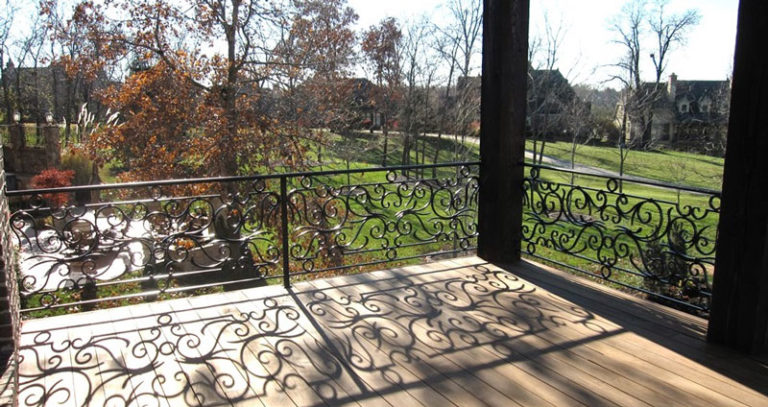 Exterior Railings by Advanced Welding - Architectural Blacksmith