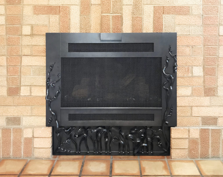 Fireplace Screens & Doors by Advanced Welding - Architectural Blacksmith