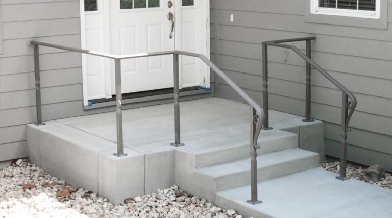 Exterior Railings by Advanced Welding - Architectural Blacksmith