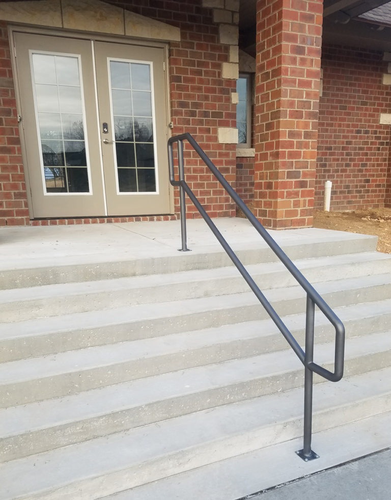 Exterior Railings by Advanced Welding - Architectural Blacksmith